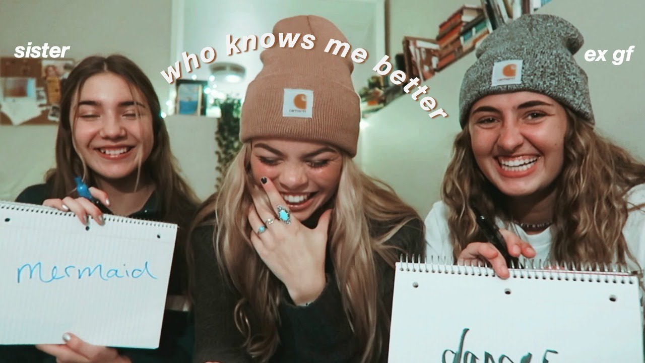 sister vs ex girlfriend - who knows me better (LGBTQ+) - YouTube