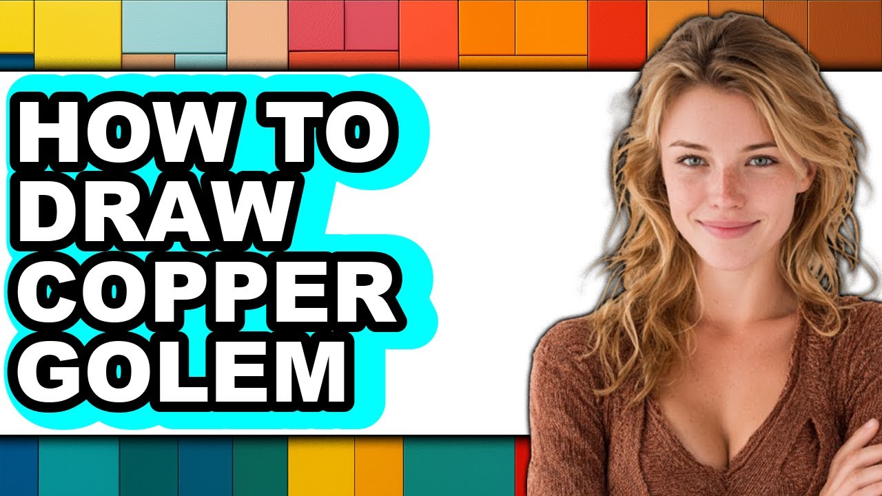 How to Draw Copper Golem - Full Guide - YouTube