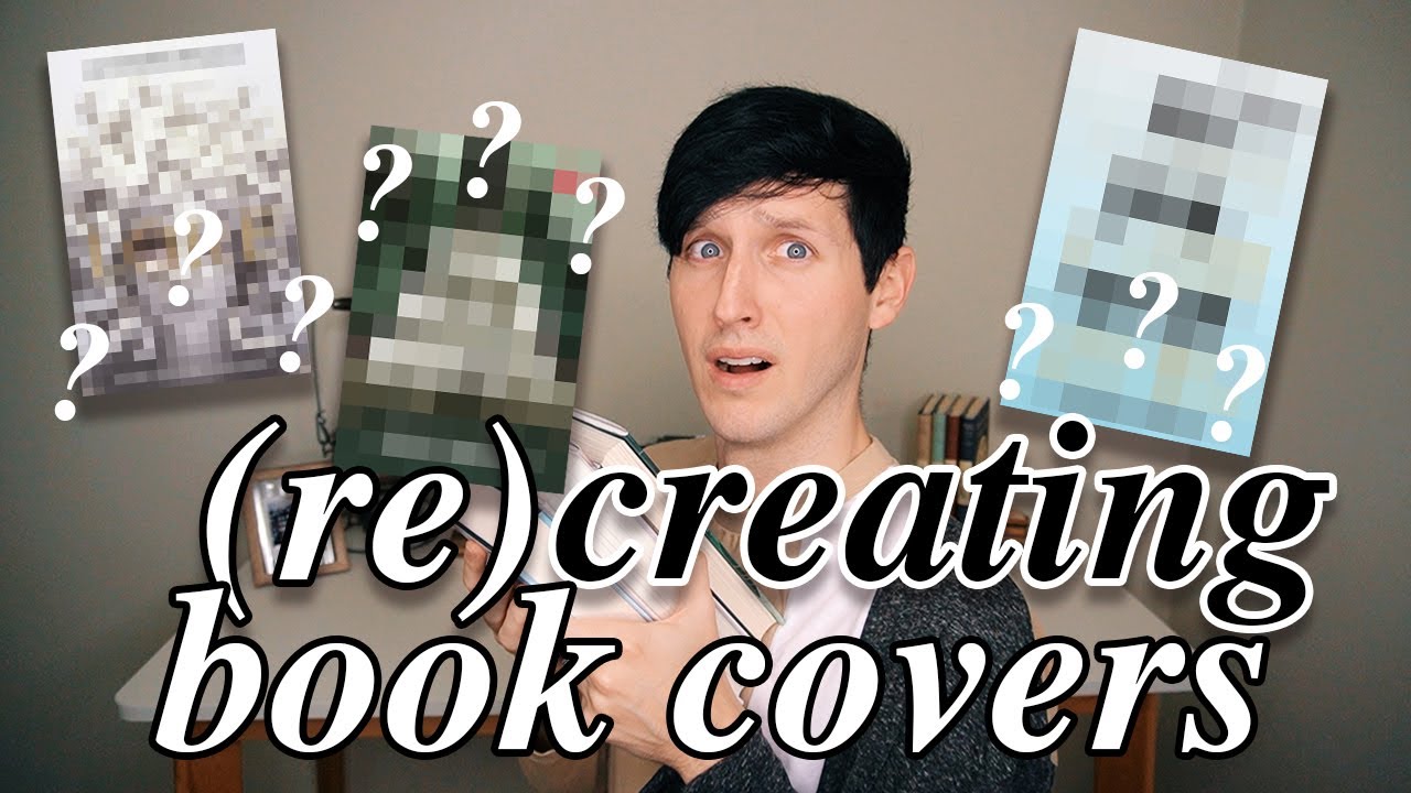 RECREATING BOOK COVERS! - YouTube