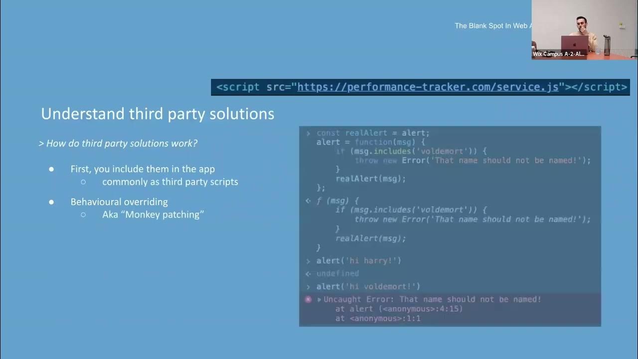 JS Realms, Security Blank Spot - Gal Weizman - YouTube
