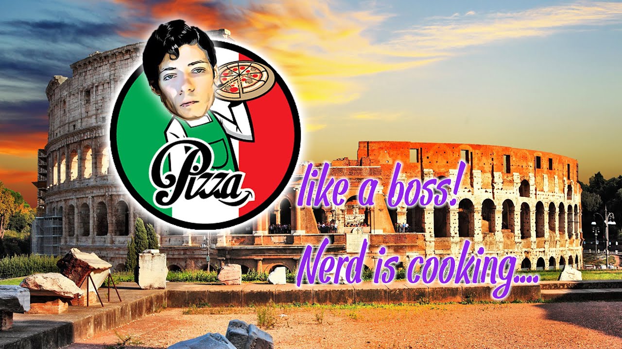 Nerd is cooking... Pizza like a boss! - YouTube