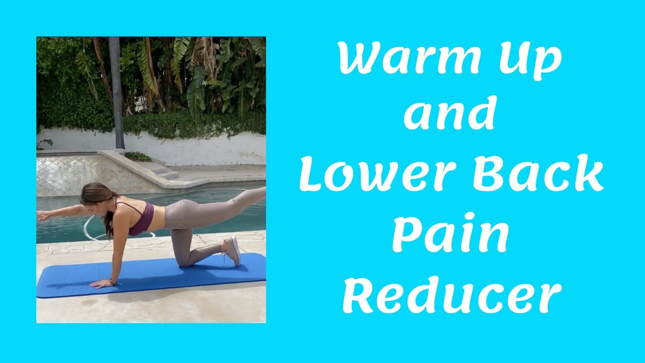 Warm up, Lower back pain reduction - YouTube