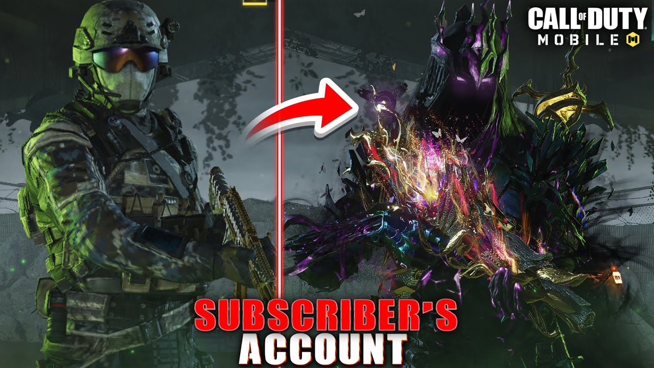 I Upgraded My Subscriber’s COD Mobile Account - YouTube
