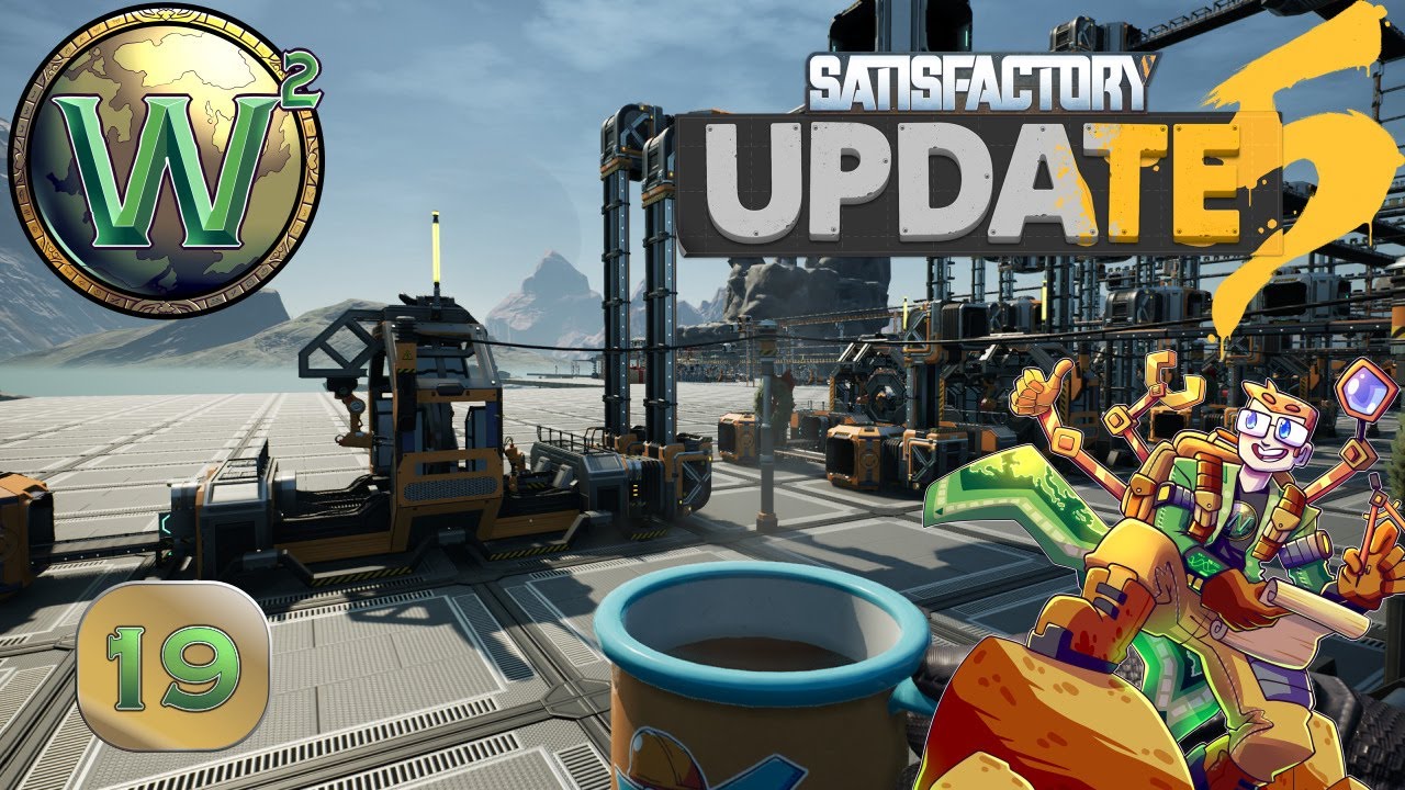 Satisfactory Update 5, Episode 19 - Let's Play, Stream - YouTube