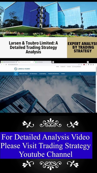 "Larsen & Toubro Ltd (L&T) Stock Analysis: Insights for Trading Strategy" - YouTube