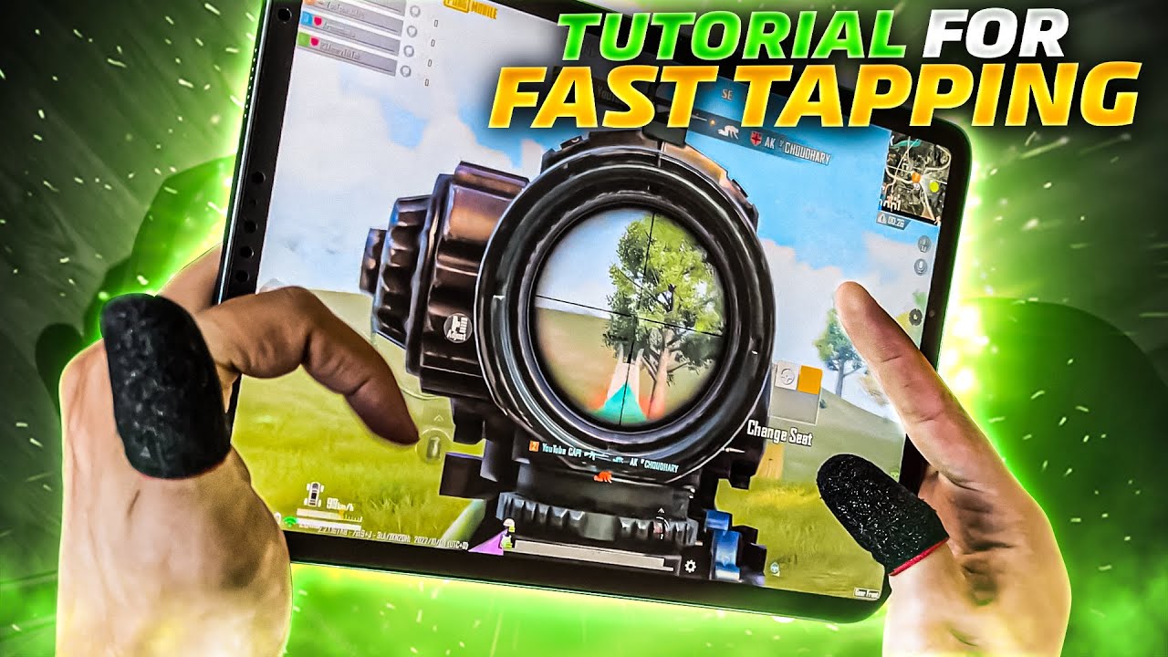 Handcam + Tutorial for fast tapping, best tapping player in pubg mobile ...
