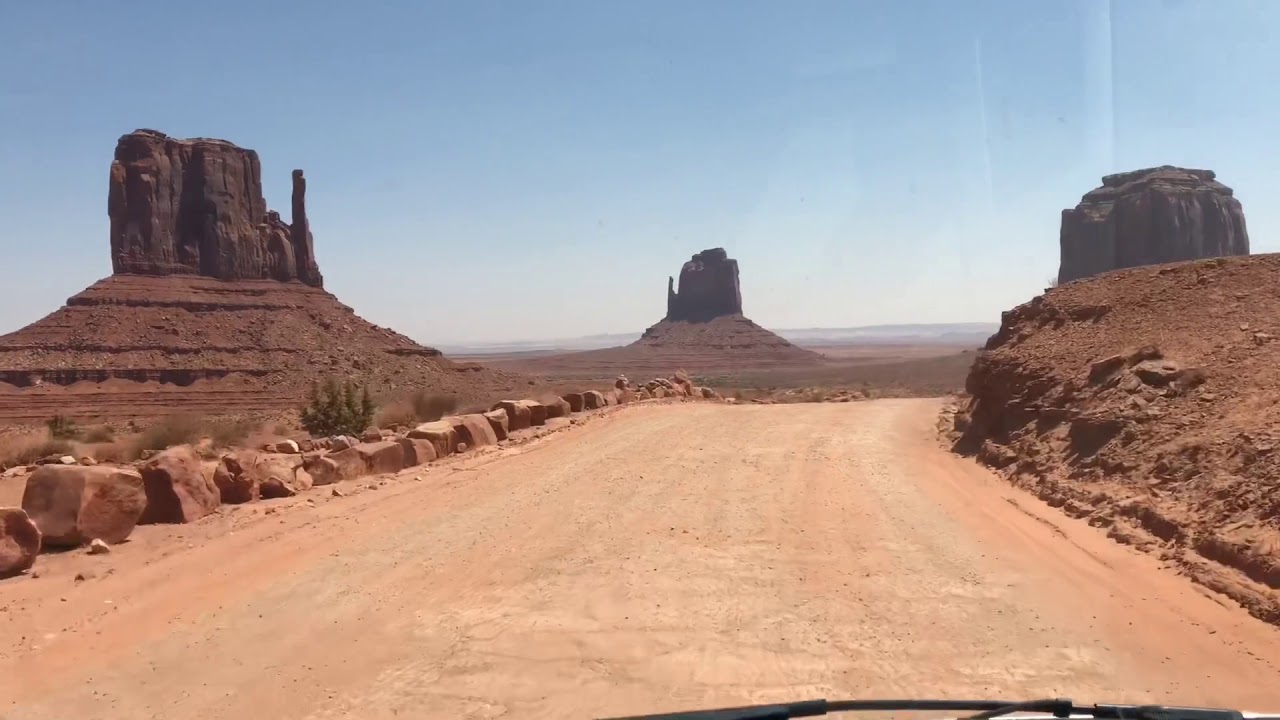 Driving through Monument Valley - YouTube