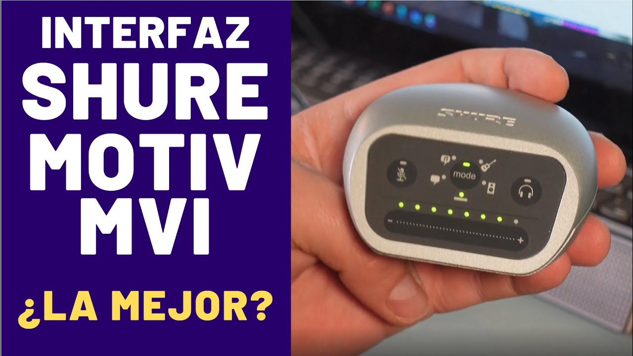 Shure Motiv MVi La interfaz de audio digital perfecta - YouTube