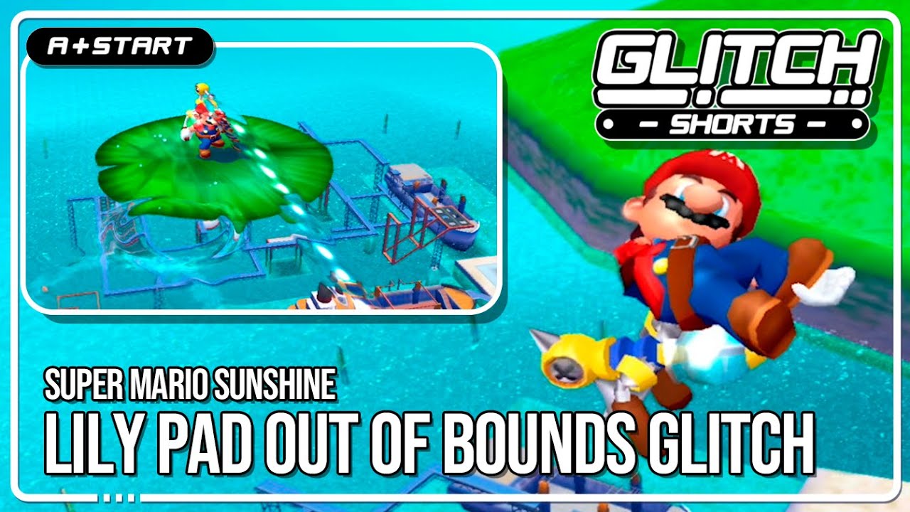 Lily Pads Make Great Glitch Rides - Glitch Shorts (Super Mario Sunshine ...