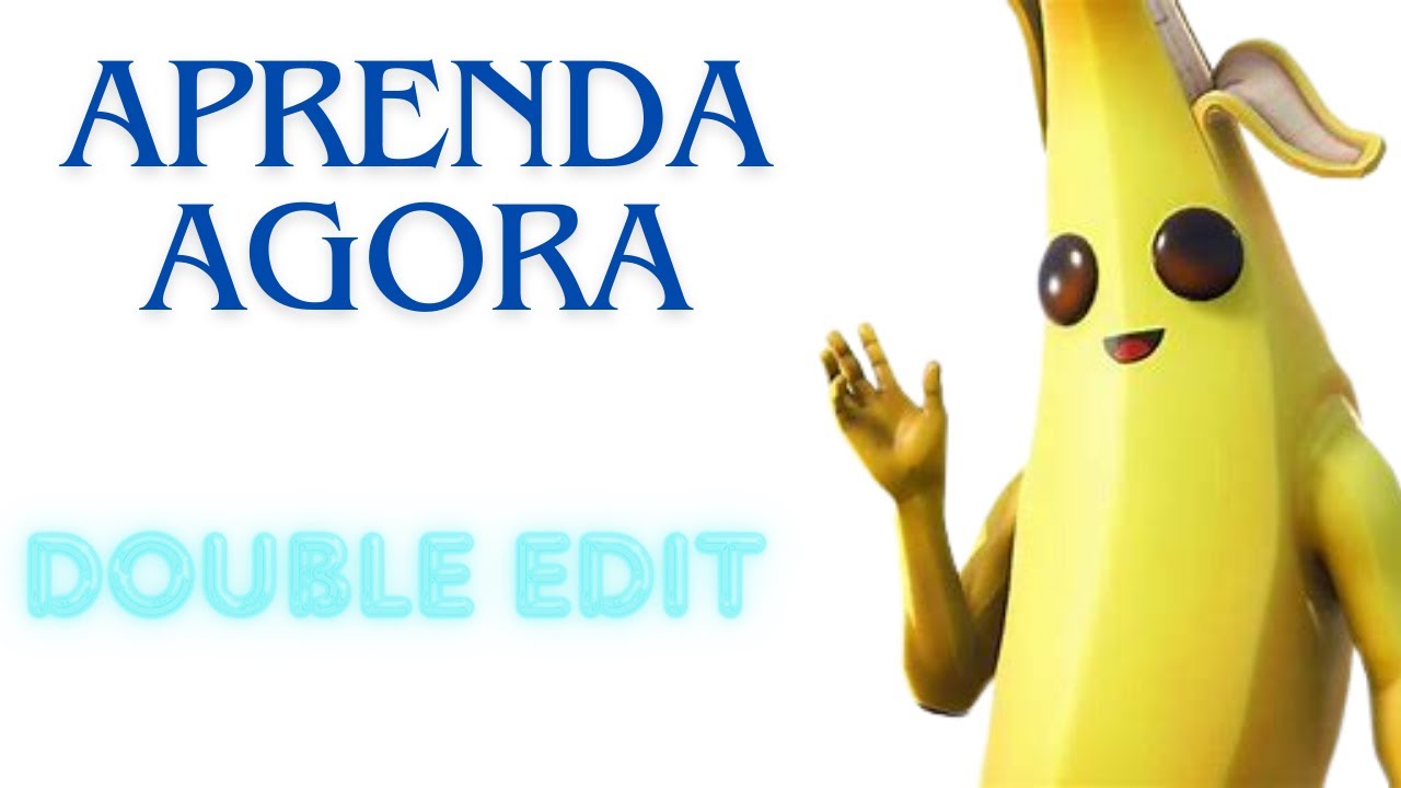 COMO FAZER A DOUBLE EDIT NO FORTNITE RÁPIDO E FÁCIL 2024 - YouTube