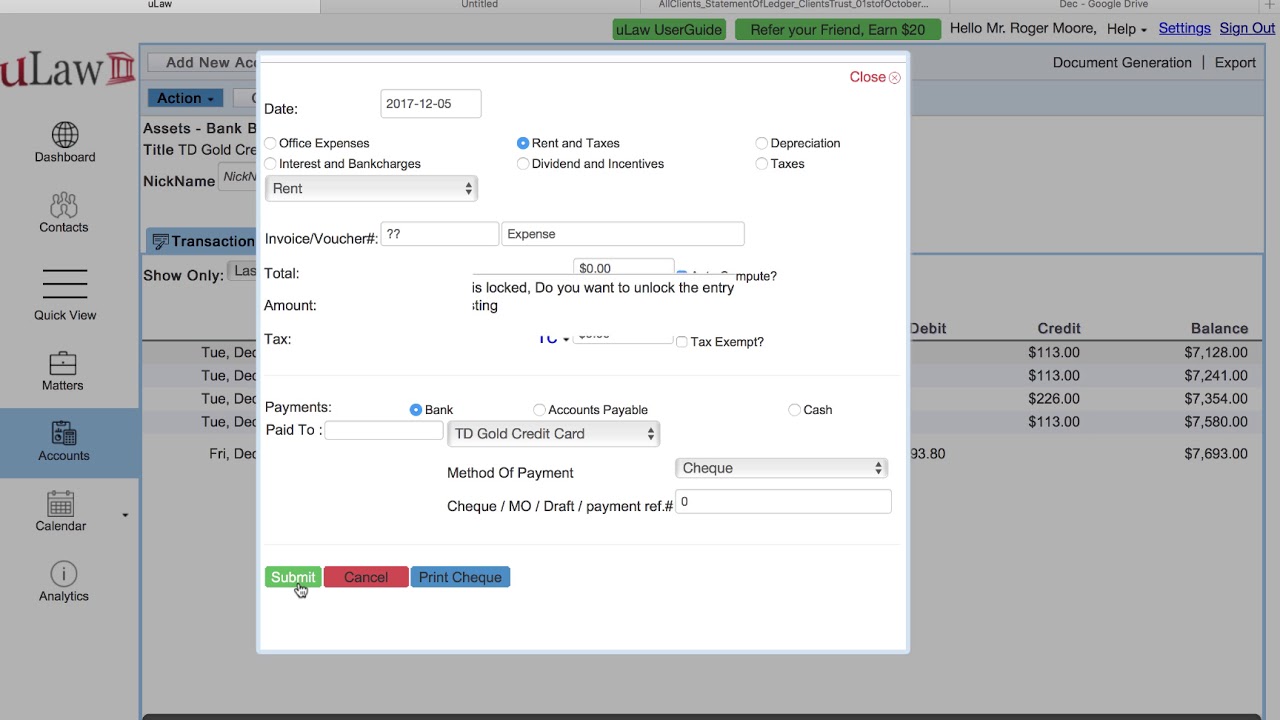 Q203. How do I delete Duplicate Expenses in General Account? - YouTube