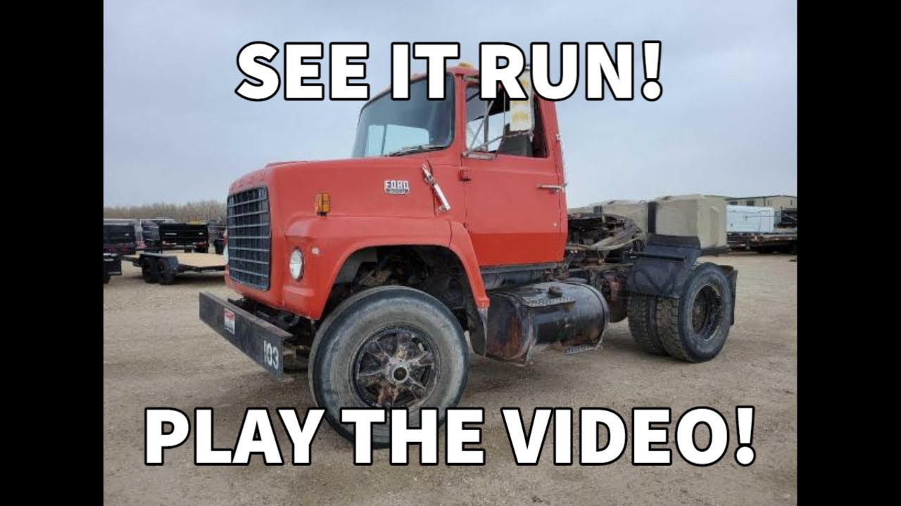 4810 • 1979 Ford LN8000 Truck with V636 Cat Diesel Engine - YouTube