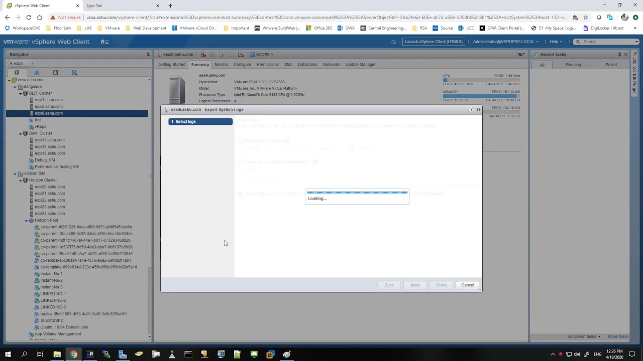 Know It Like Pro : Capture ESXi Support Bundle using vSphere Web Client - YouTube