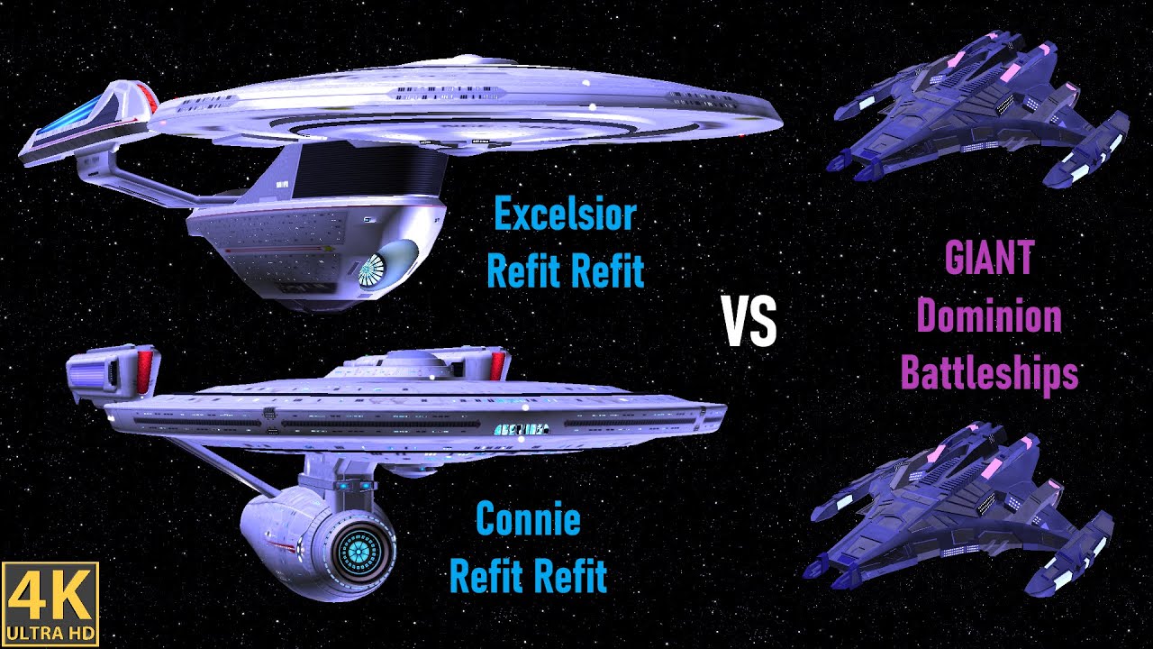 REFIT REFIT'S Go After GIANT Dominion Battleships! - Star Trek Ship ...