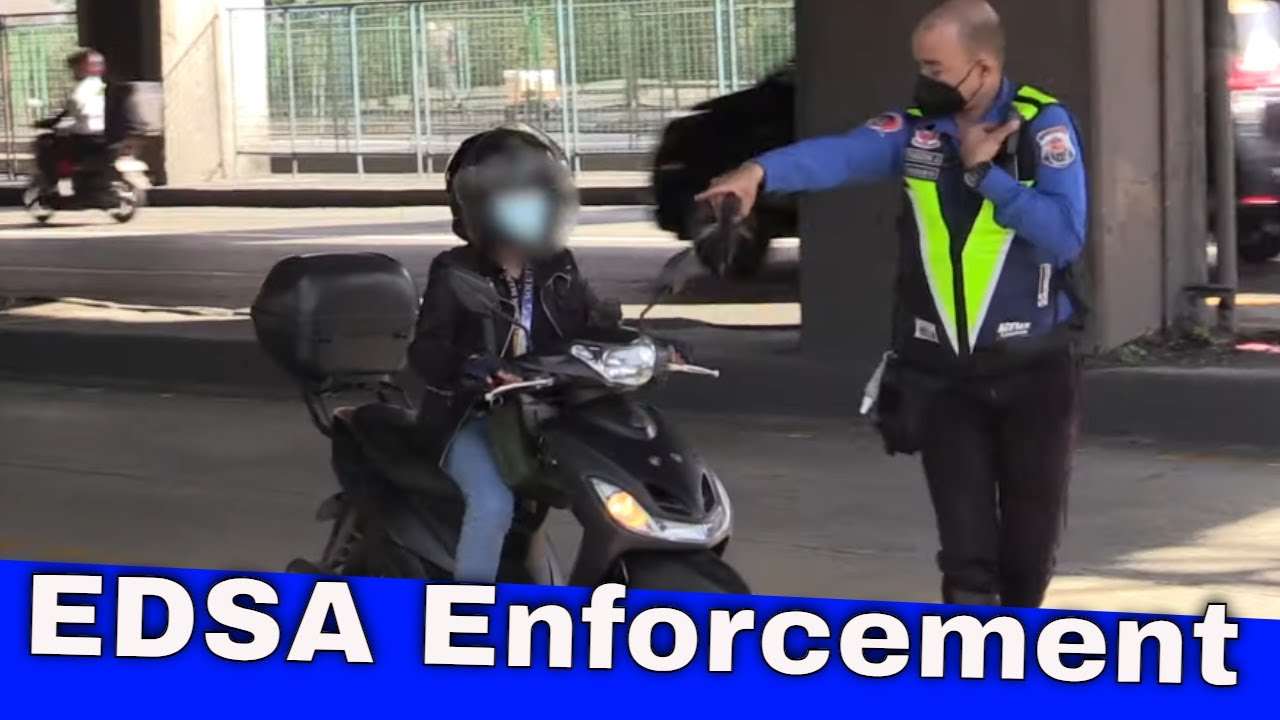 EDSA Traffic Enforcement - MMDA - YouTube