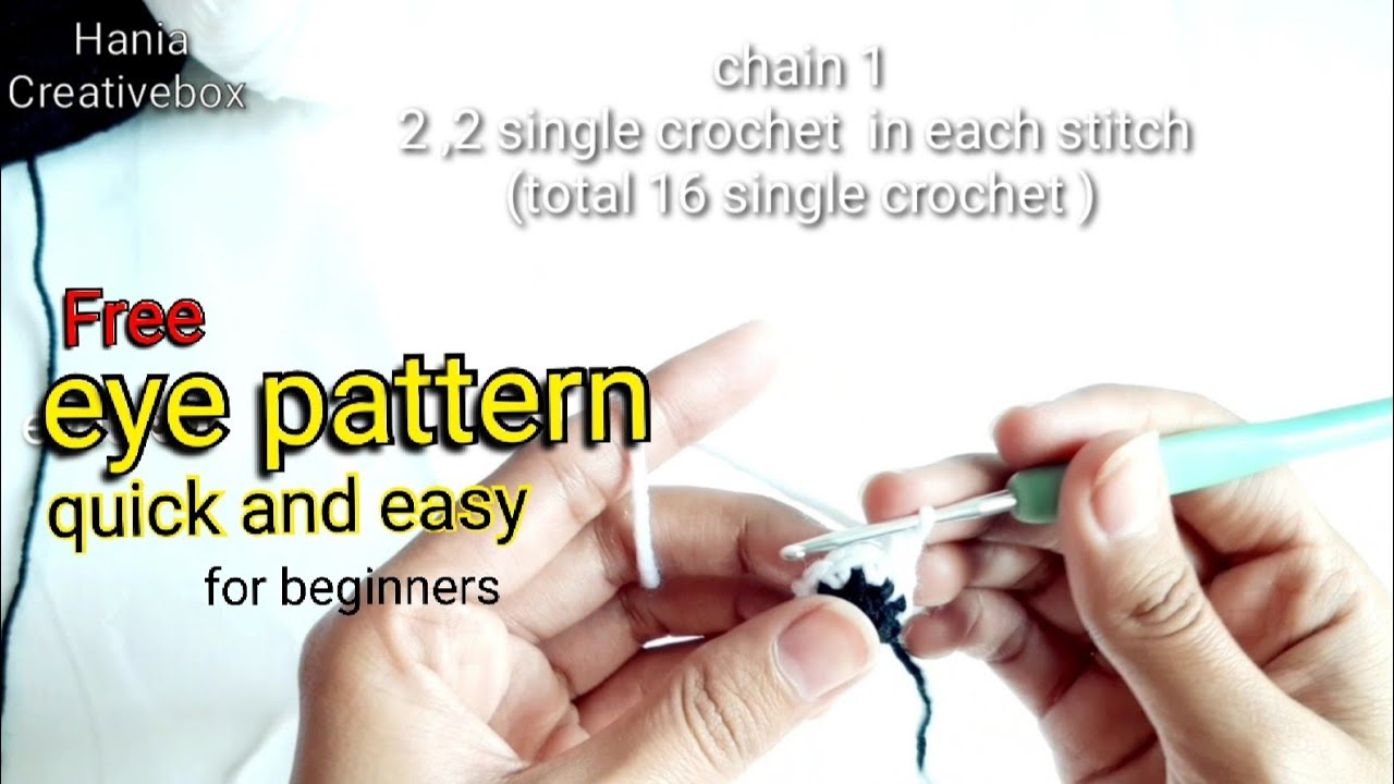 how to make googly eye | eyes diy tutorial| Crochet Quick and Easy ...