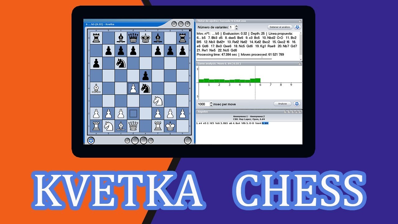 KVETKA CHESS | PROGRAMA DE AJEDREZ - YouTube