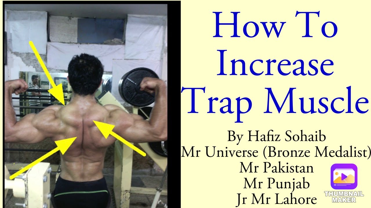 How to increase Trap Muscle | Increase Trap Muscle - YouTube