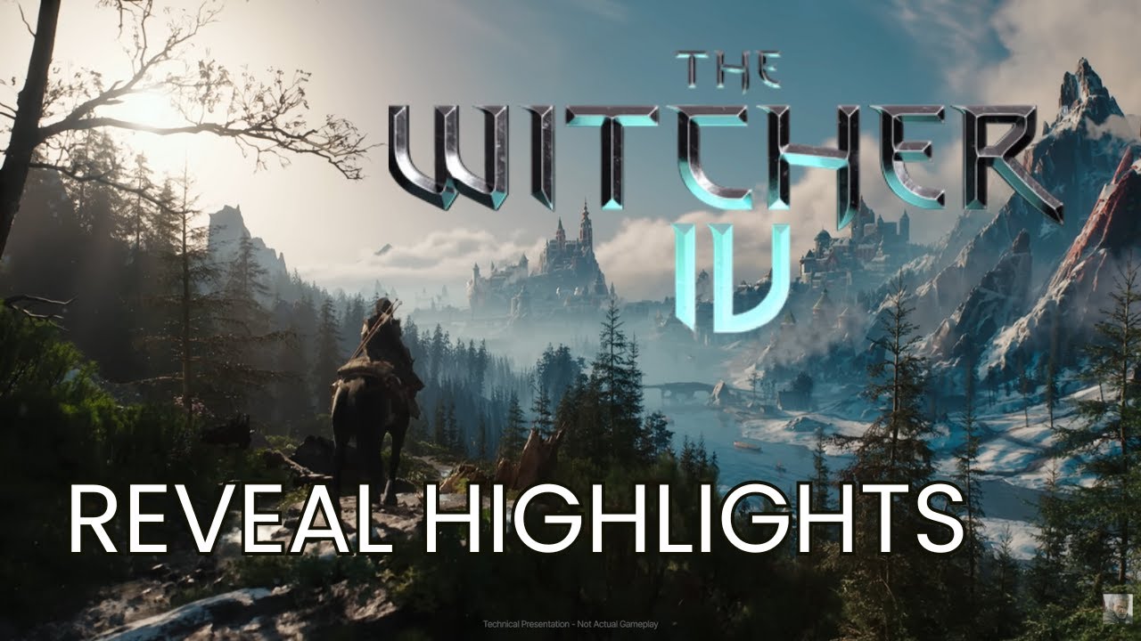 THE WITCHER 4 HIGHLIGHTS FROM THE TECHNICAL - REVEAL. DIVE INTO MAGICAL ...