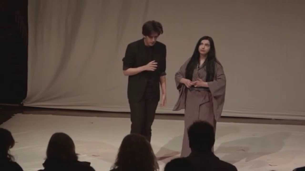 Bootham School | GCSE Drama | Duologue from "The Glass Menagerie" - YouTube