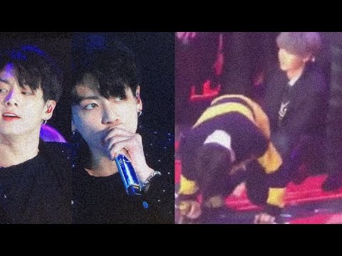 JungKook passed out 3 TIMES at the Seoul Music Awards ....