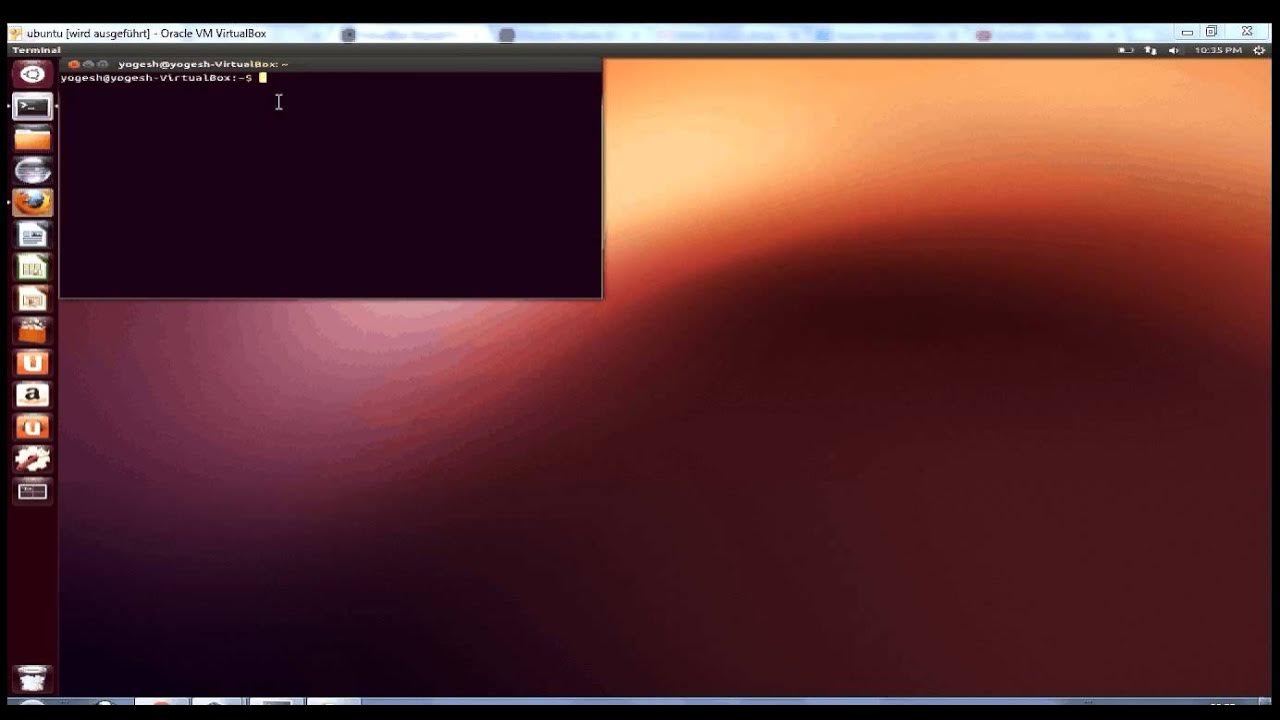 How to Share Folders in Ubuntu Guest with Windows 7 Host using VirtualBox - YouTube