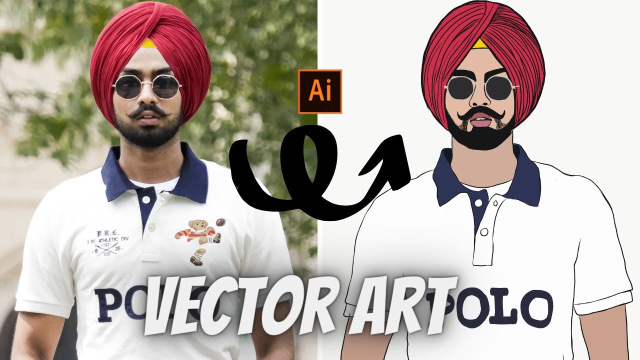 Vector Art || Adobe Illustrator Draw || Mobile || Beginners || Karan ...