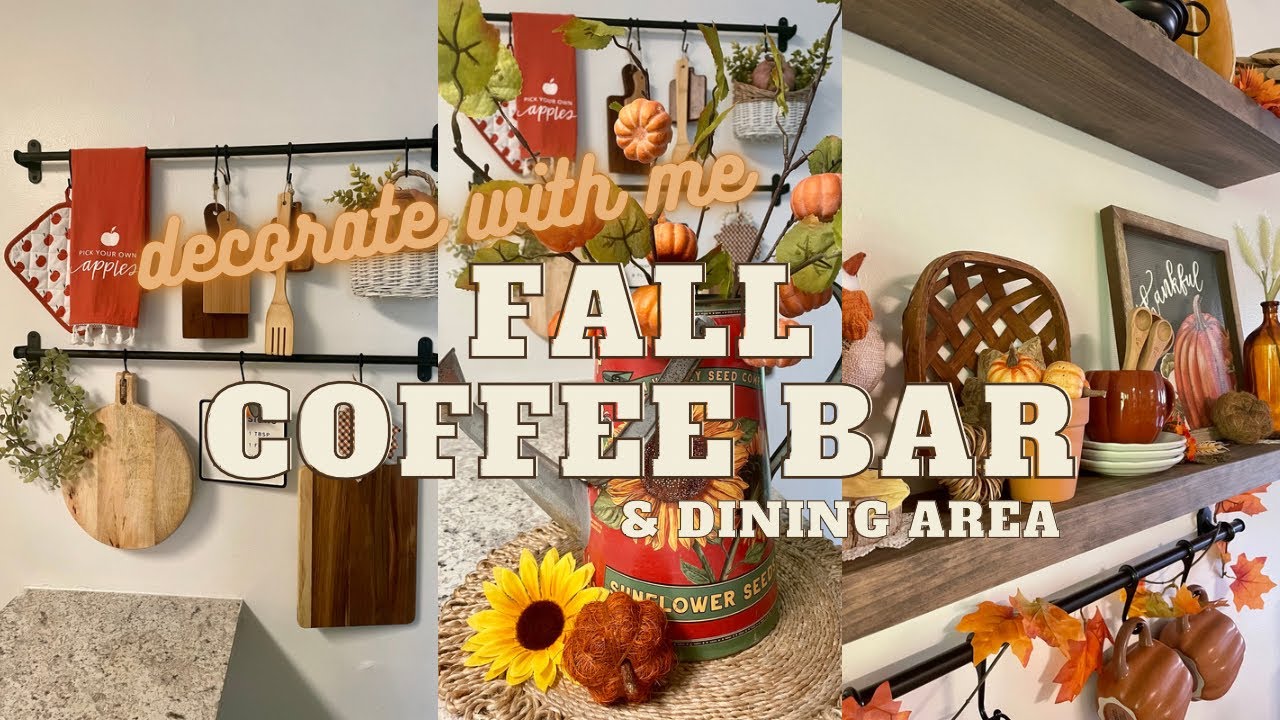 FALL 2022 | COFFEE BAR | FALL DECOR | JAVY COFFEE REVIEW - YouTube
