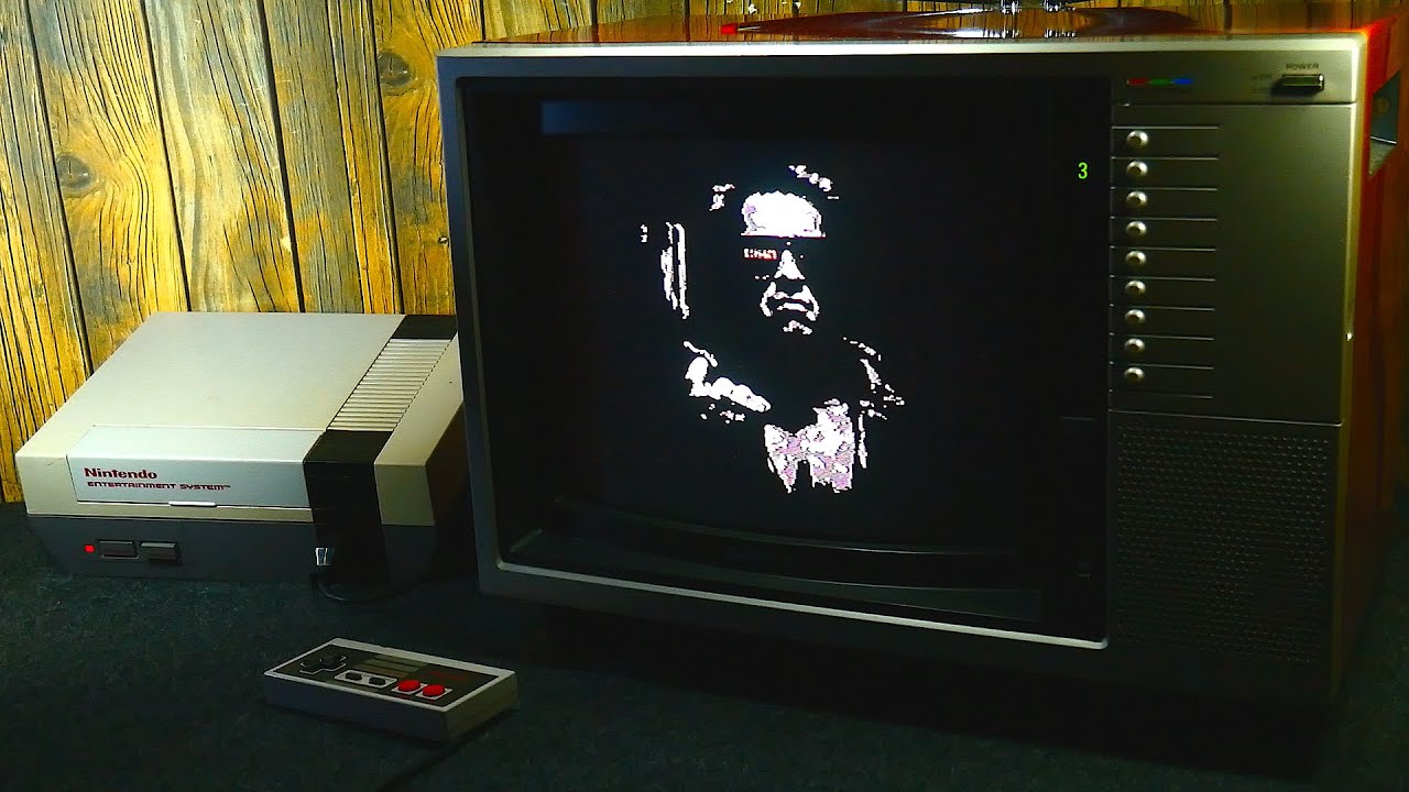 Terminator (NES) Sony Trinitron KV-1240WP 📺 CRT TV livestream pt1 - YouTube
