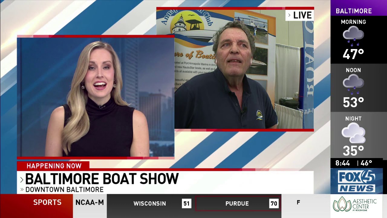 FOX45 Morning News - Baltimore Boat Show 1-25-2020 - YouTube