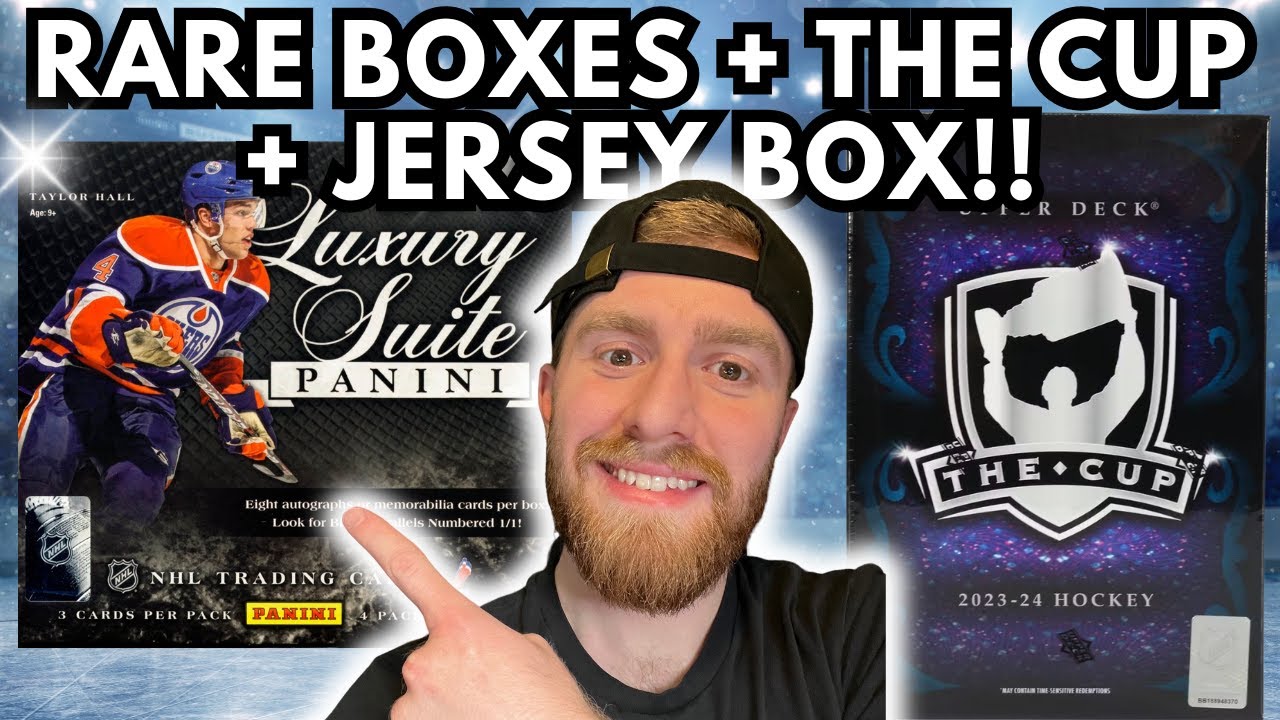 HUGE NHL BOX RIPS!!! Rare Boxes + THE CUP & Premier!!! - YouTube