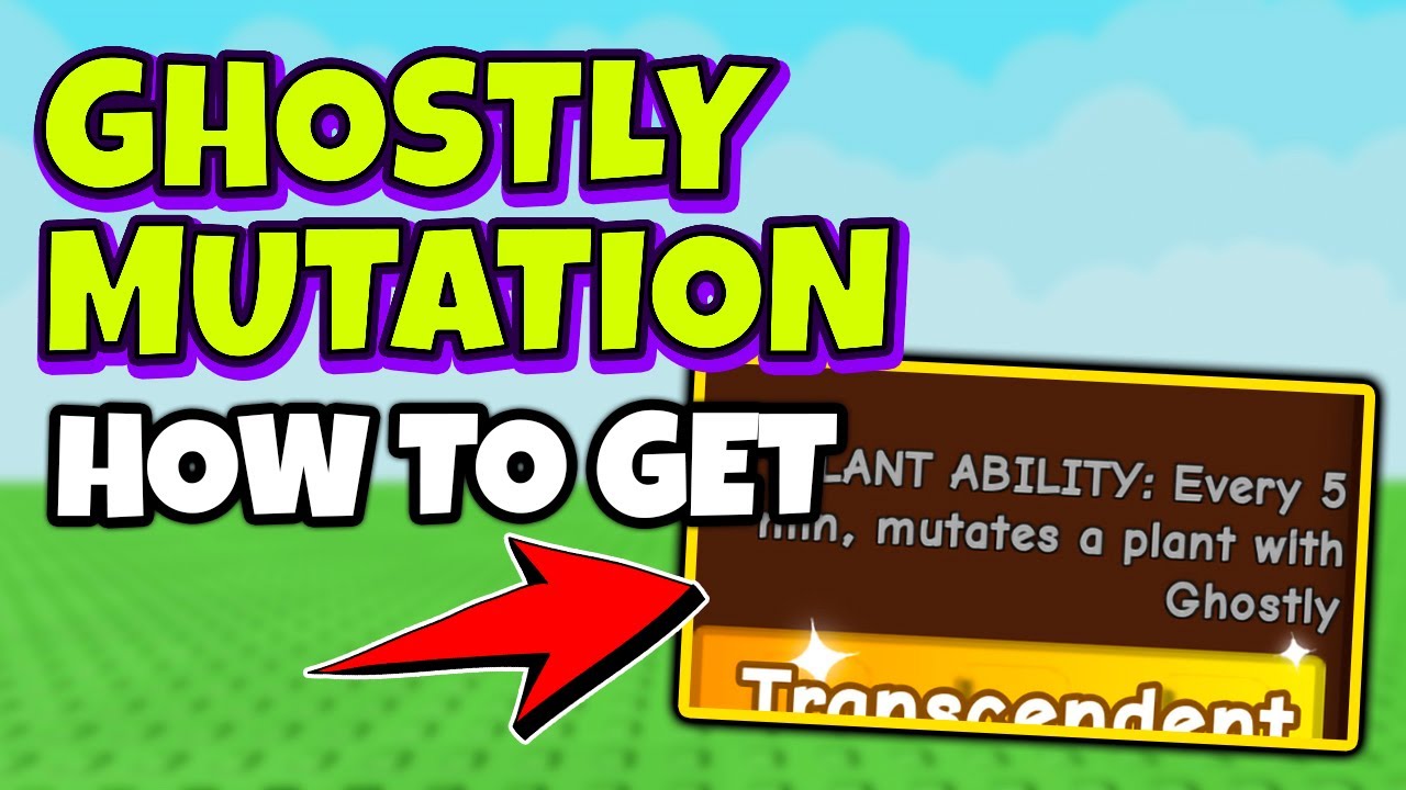 How to Get GHOSTLY MUTATION - Halloween Event Guide [GROW A GARDEN ...