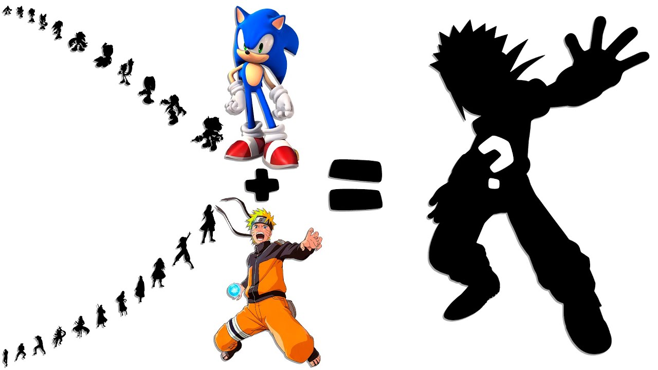SONIC & NARUTO - ALL CHARACTERS FUSIONS! - YouTube