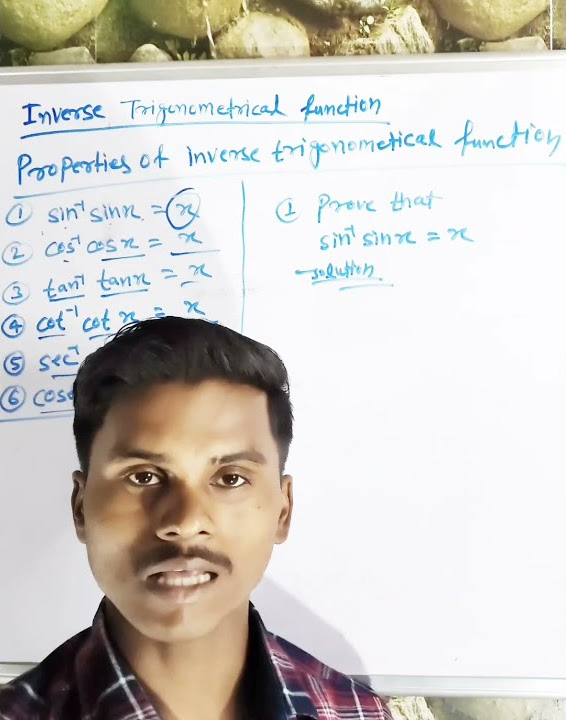 Some properties of inverse trigonometric functions || NCERT class ...
