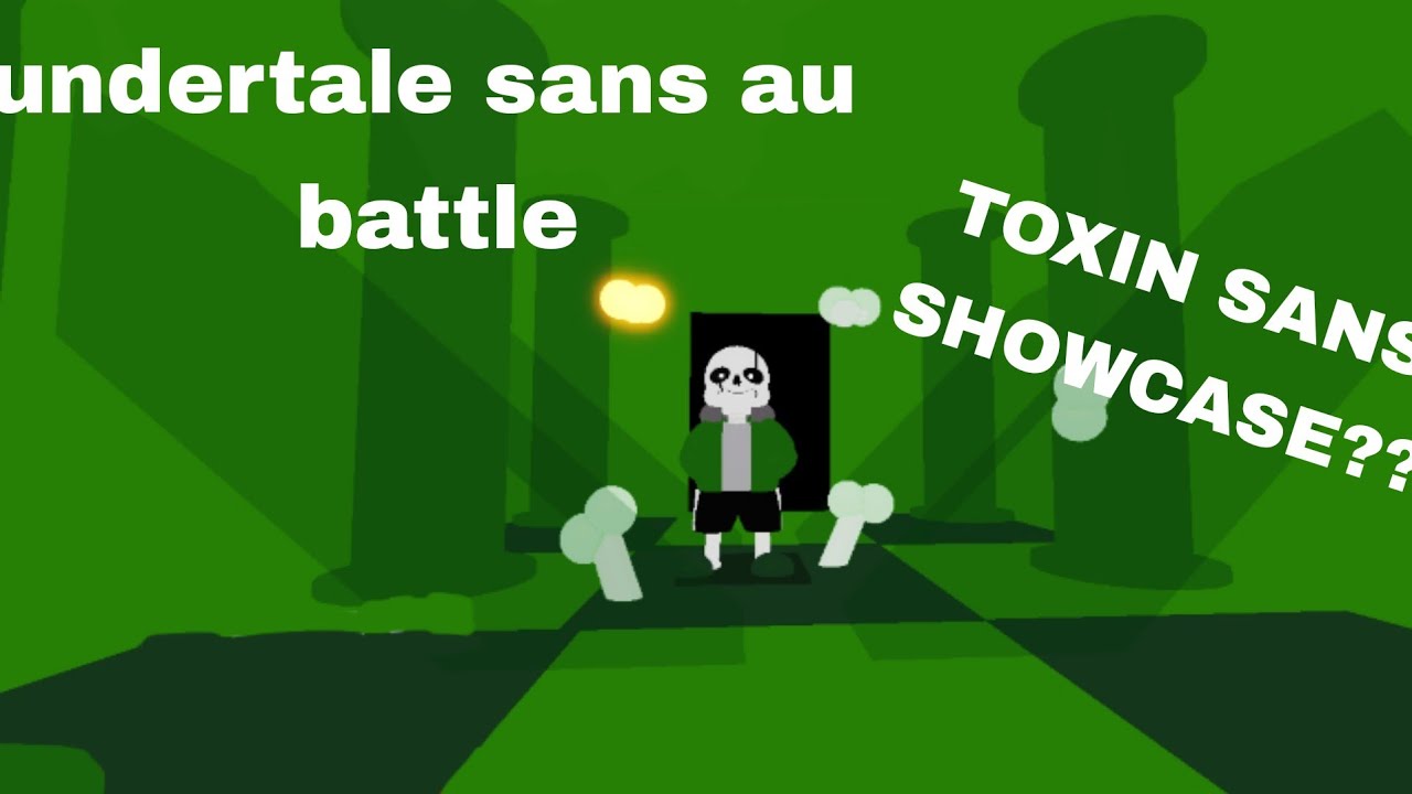 Roblox||(showcase) toxin sans (phase 1)|| undertale sans au battle ...