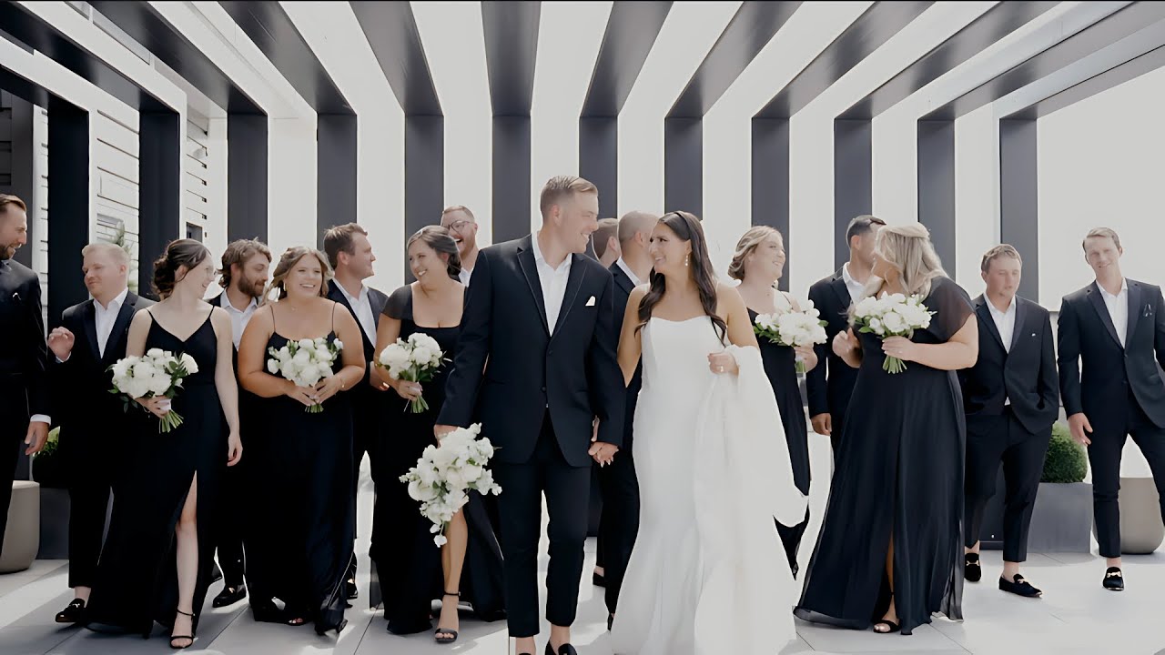 Brittany & Sam Wedding Highlight Video By Iowa Wedding Videographers ...