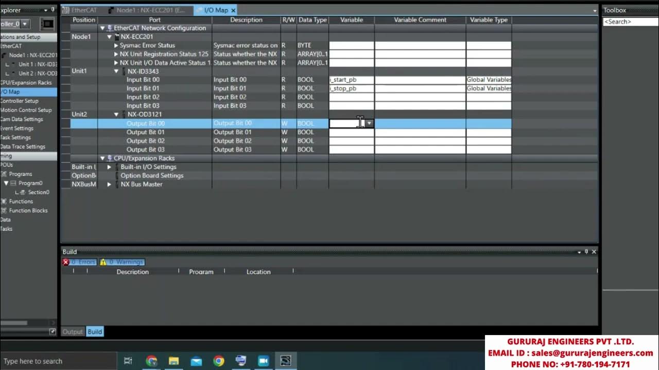 how to use timer in sysmac studio software - YouTube