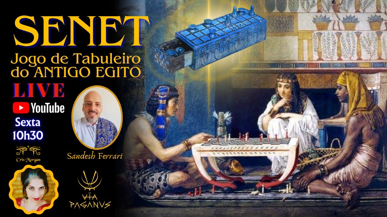 SENET - O Jogo de Tabuleiro do Antigo Egito - YouTube