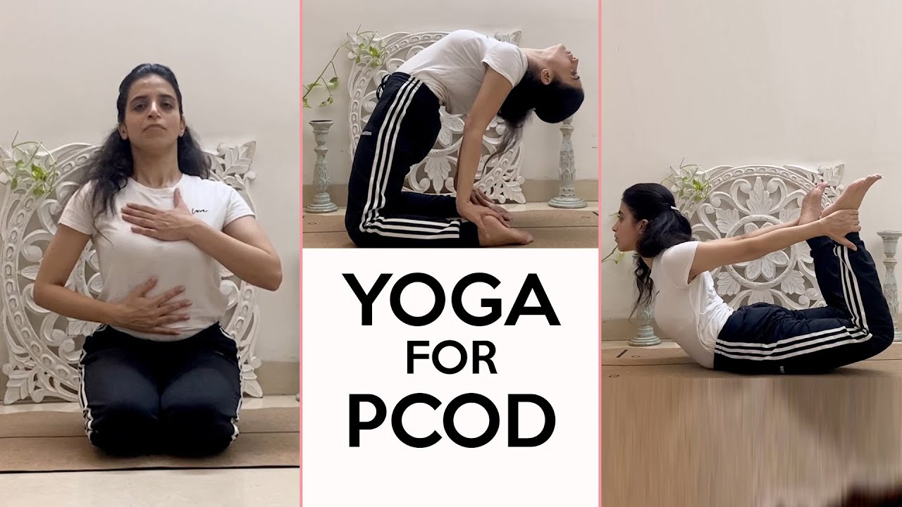 Yoga for PCOD | 5 Asanas for Hormonal Imbalance | Yoga With Mansi | Fit ...