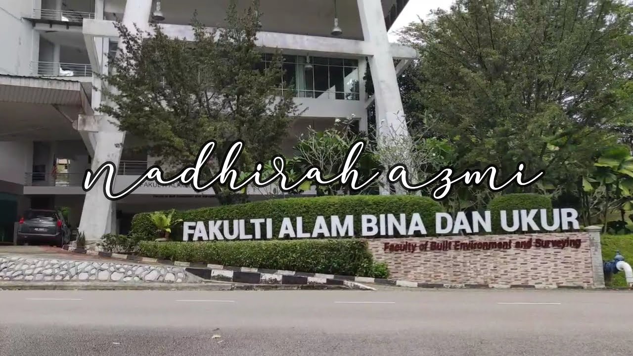 My Faculty in UTM | Fakulti Alam Bina Ukur (FABU) University #utm # ...
