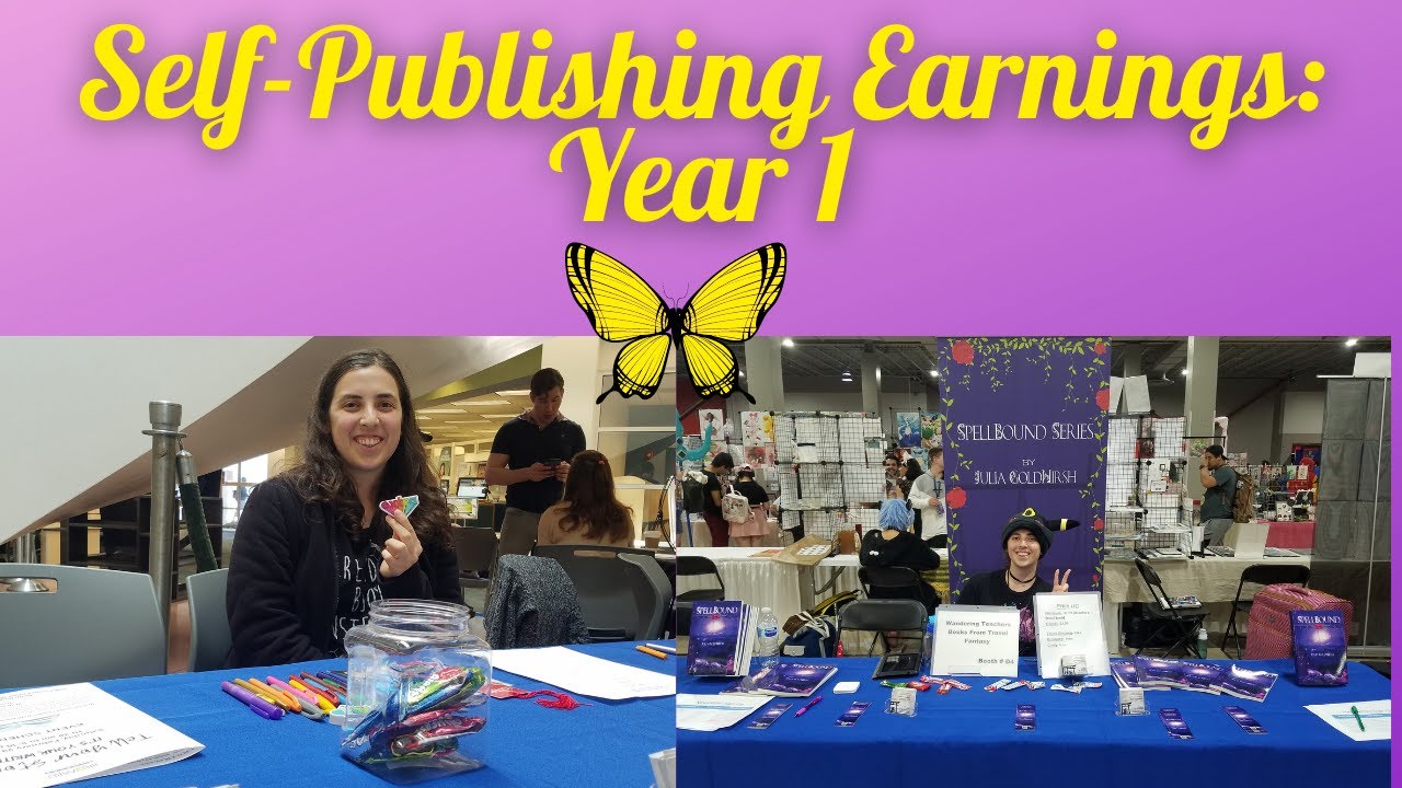 How much did I earn from my first year self-publishing?// Tracking my ...