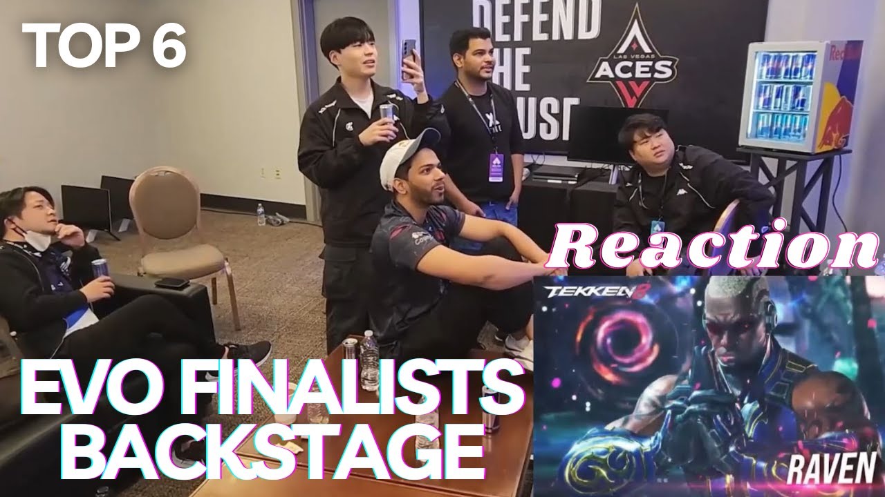 EVO Finalists React to New TEKKEN 8 RAVEN Trailer Arslan Ash, Khan ...
