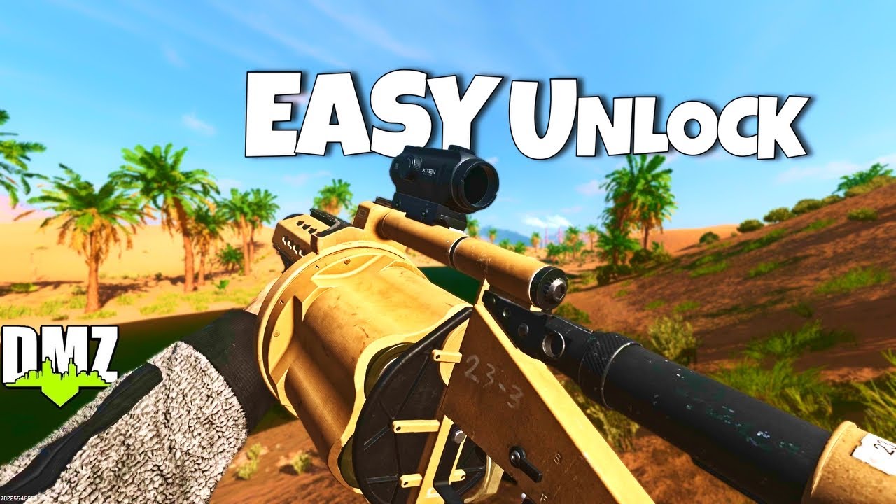 Master Solo DMZ: UNLOCK The Grenade Launcher EASILY In DMZ - YouTube