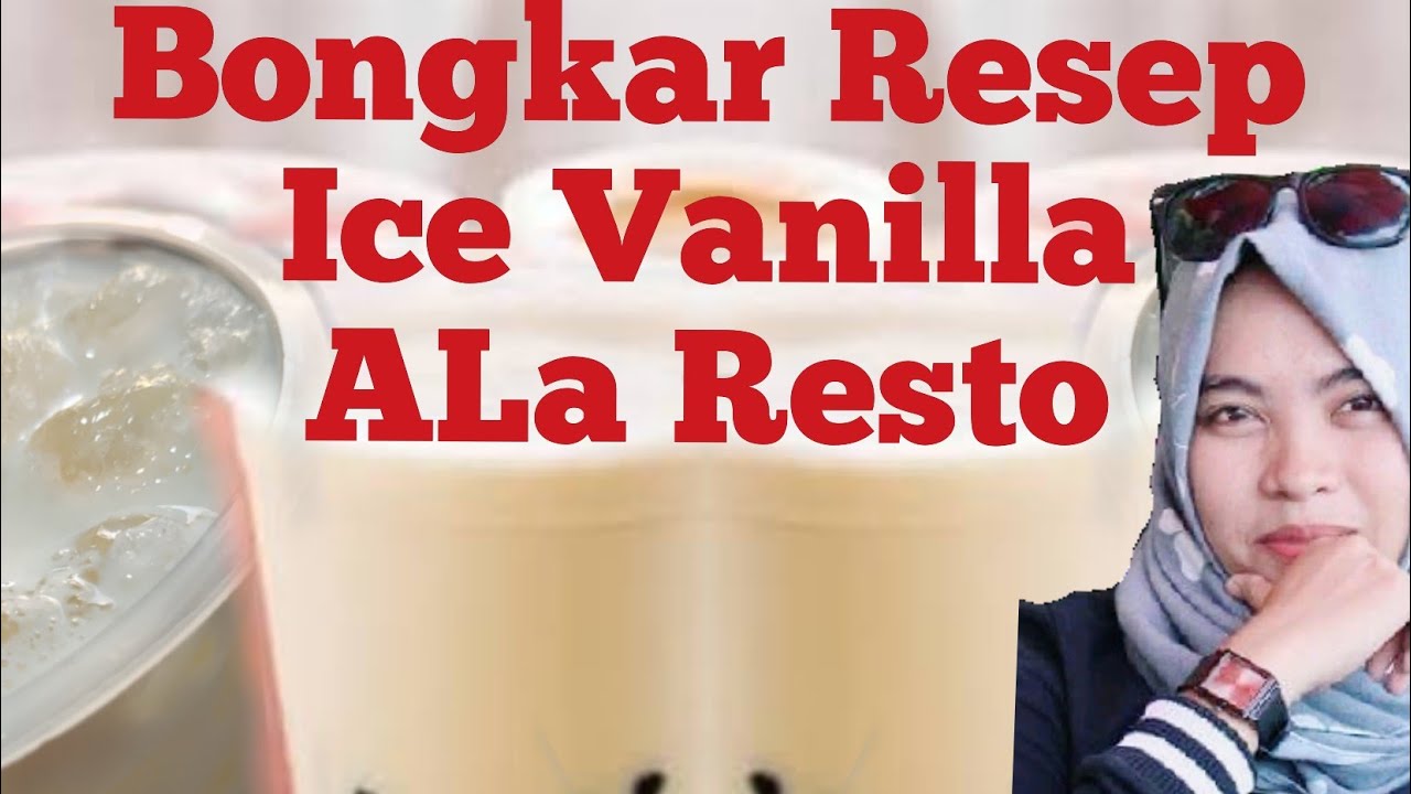 Cara membuat Ice Vanilla/Resep cara membuat Ice Vanilla - YouTube