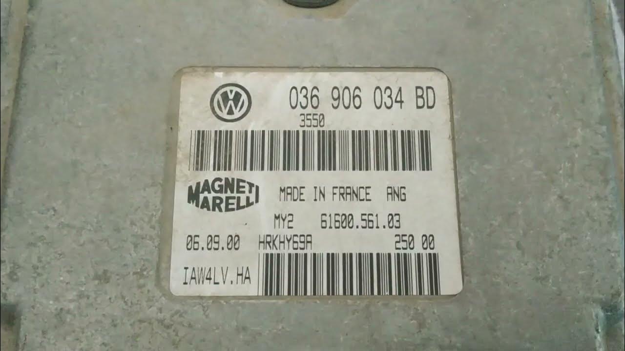 Fault P1570 Engine Start Blocked By Immobilizer Solution VolksWagen ...