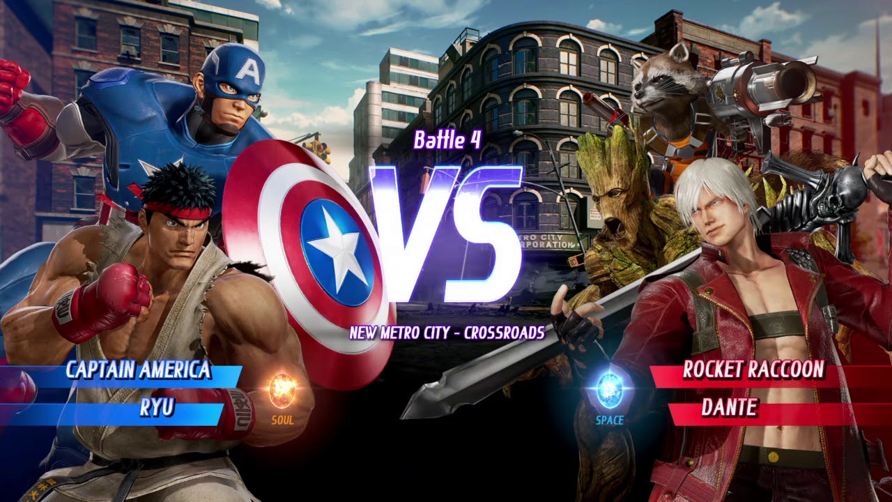 MARVEL VS. CAPCOM: INFINITE Captain America & Ryu Playthrough - YouTube