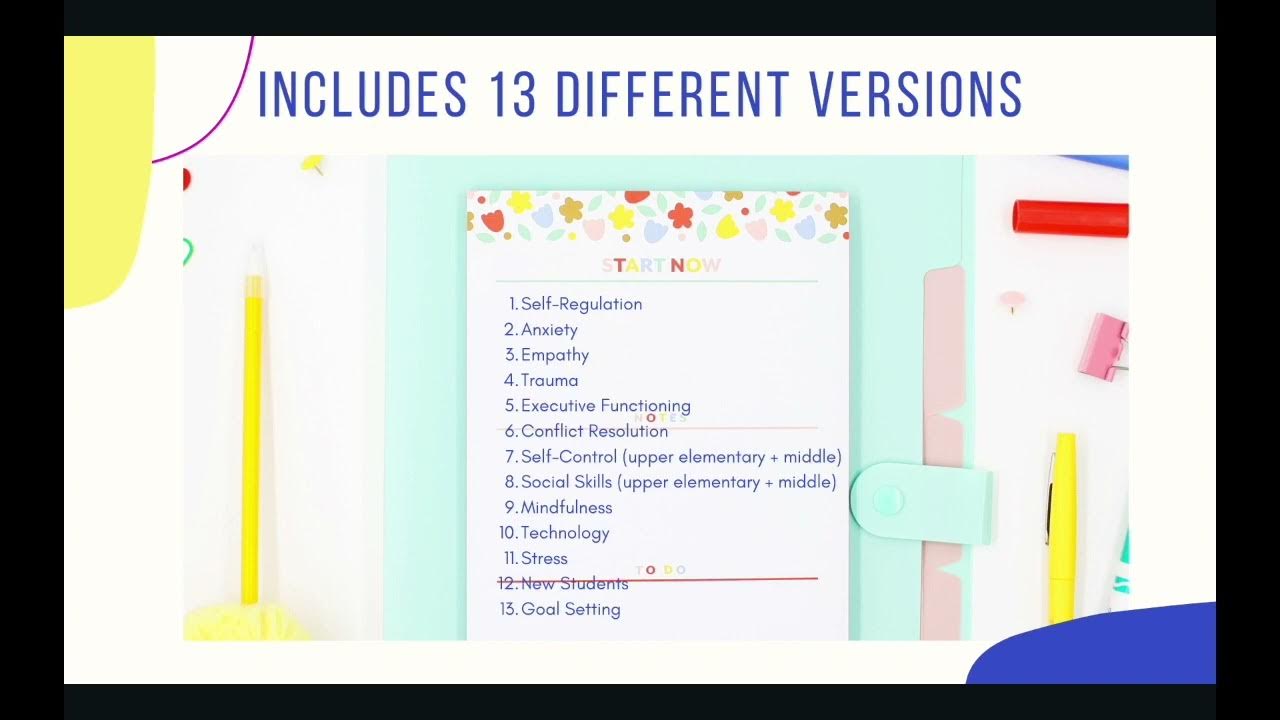 School Counseling Self-Assessment Bundle 2 - YouTube