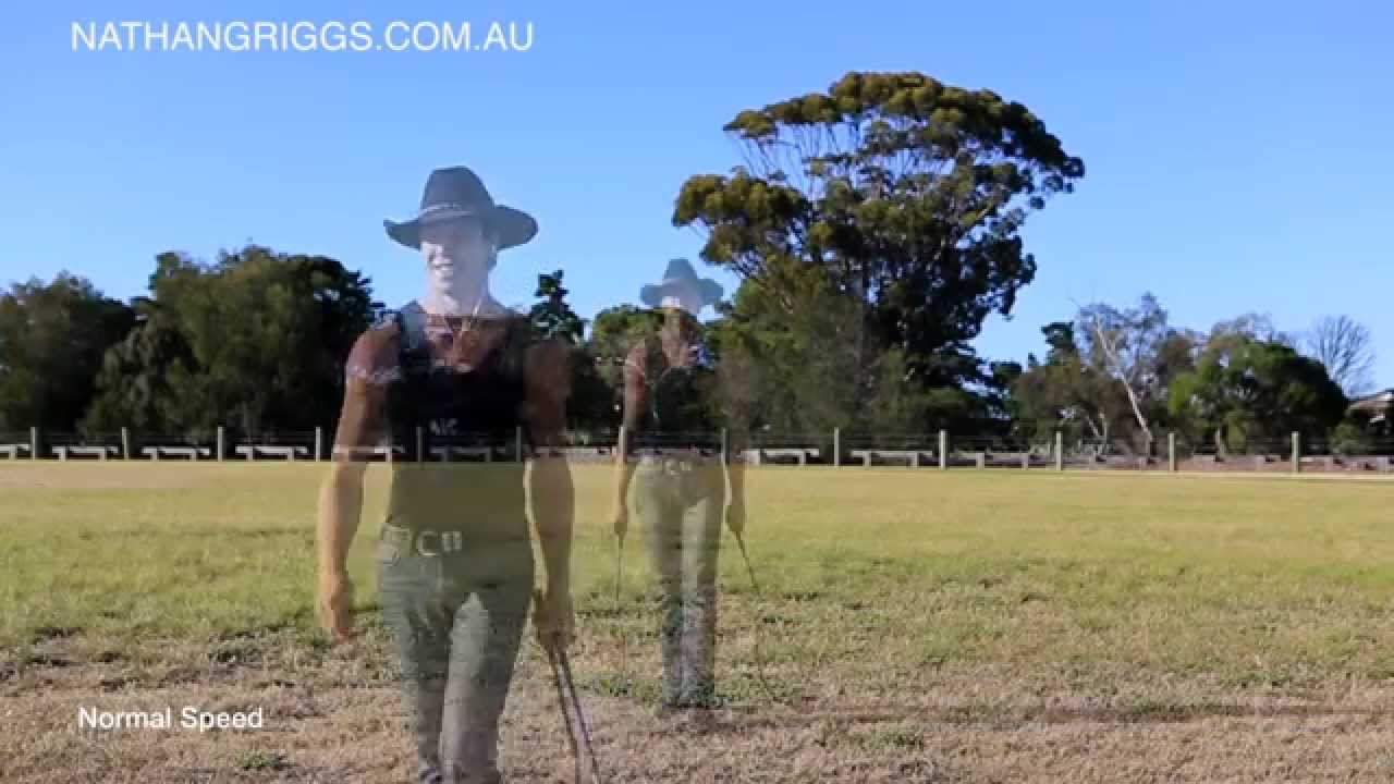 Nathan Griggs - Whip Cracking Guinness World Record 2015 - YouTube