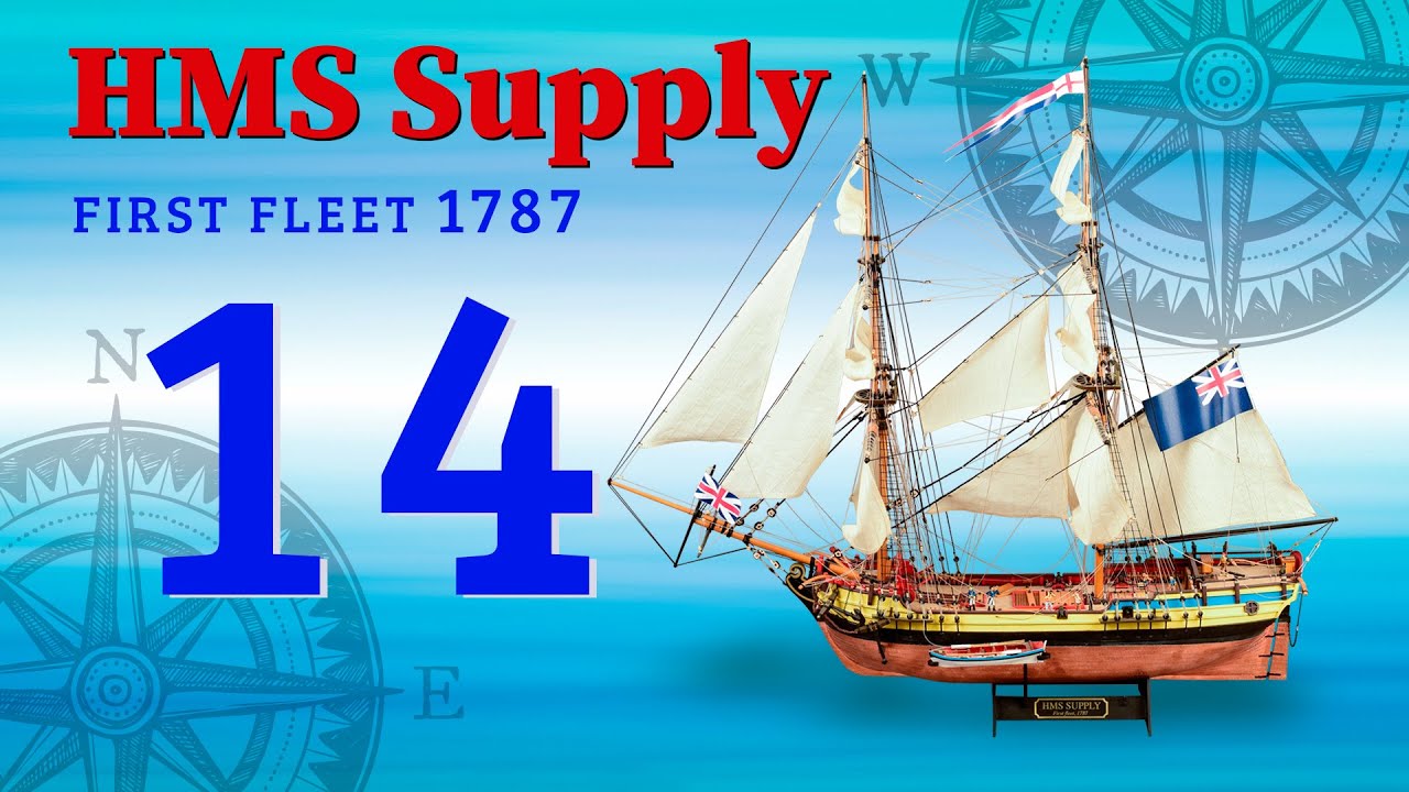 14 HMS SUPPLY -- Step-by-Step Assembly of the HMS Supply Model - YouTube