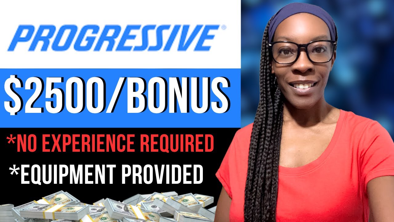 Progressive Insurance is Hiring! Remote Job paying up to $2500 BONUS ...